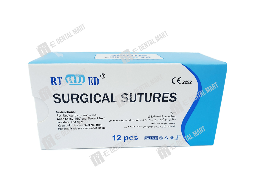Silk Braided Sutures | Buy Black Silk Braided Sutures Online in Pakistan