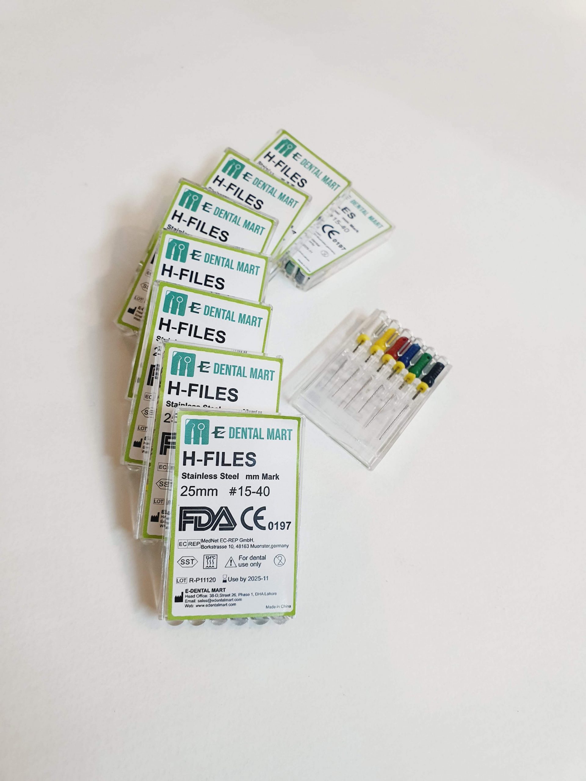 Stainless Steel H Files | Buy Premium Endo Hand Files Online in Pakistan