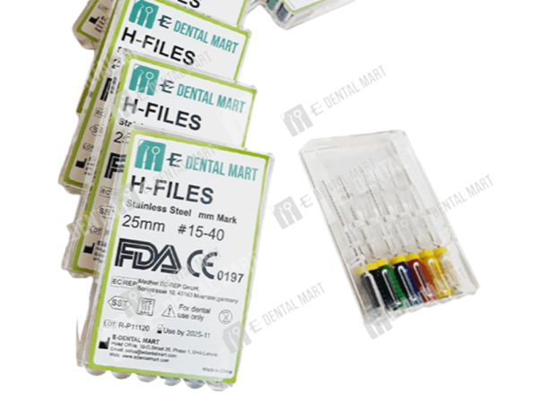 Stainless Steel H Files | Buy Premium Endo Hand Files Online in Pakistan